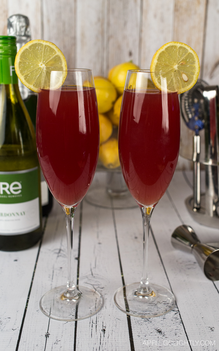 Pomegranate Mocktail Spritzer - April Golightly